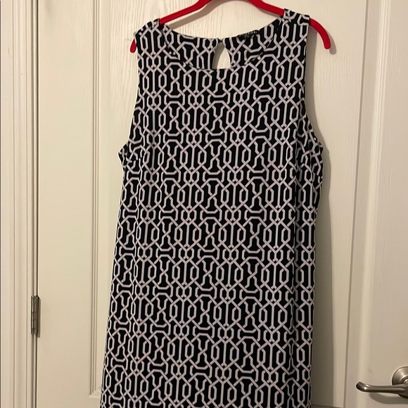 George | Dresses | George Black And White Sheath Midi Dress | Poshmark